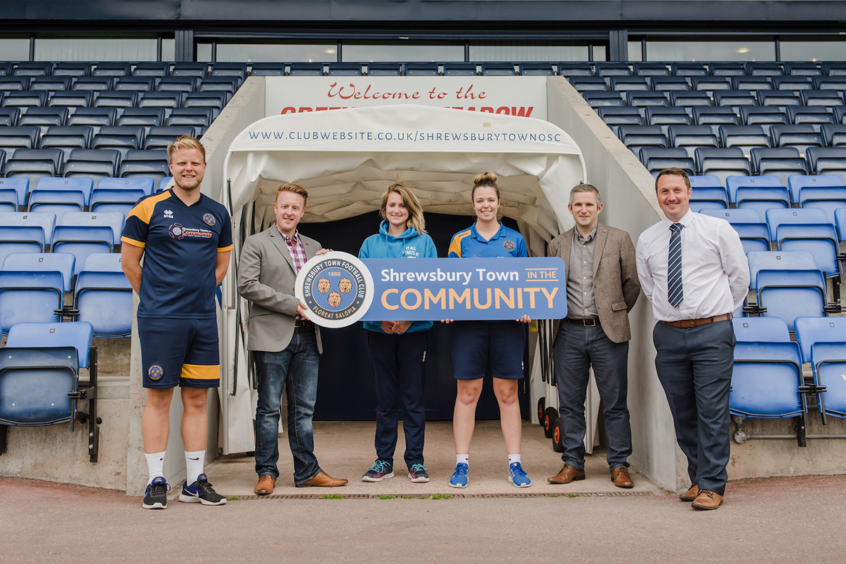 Reech Agency sponsors Shrewsbury Town in the Community Hub
